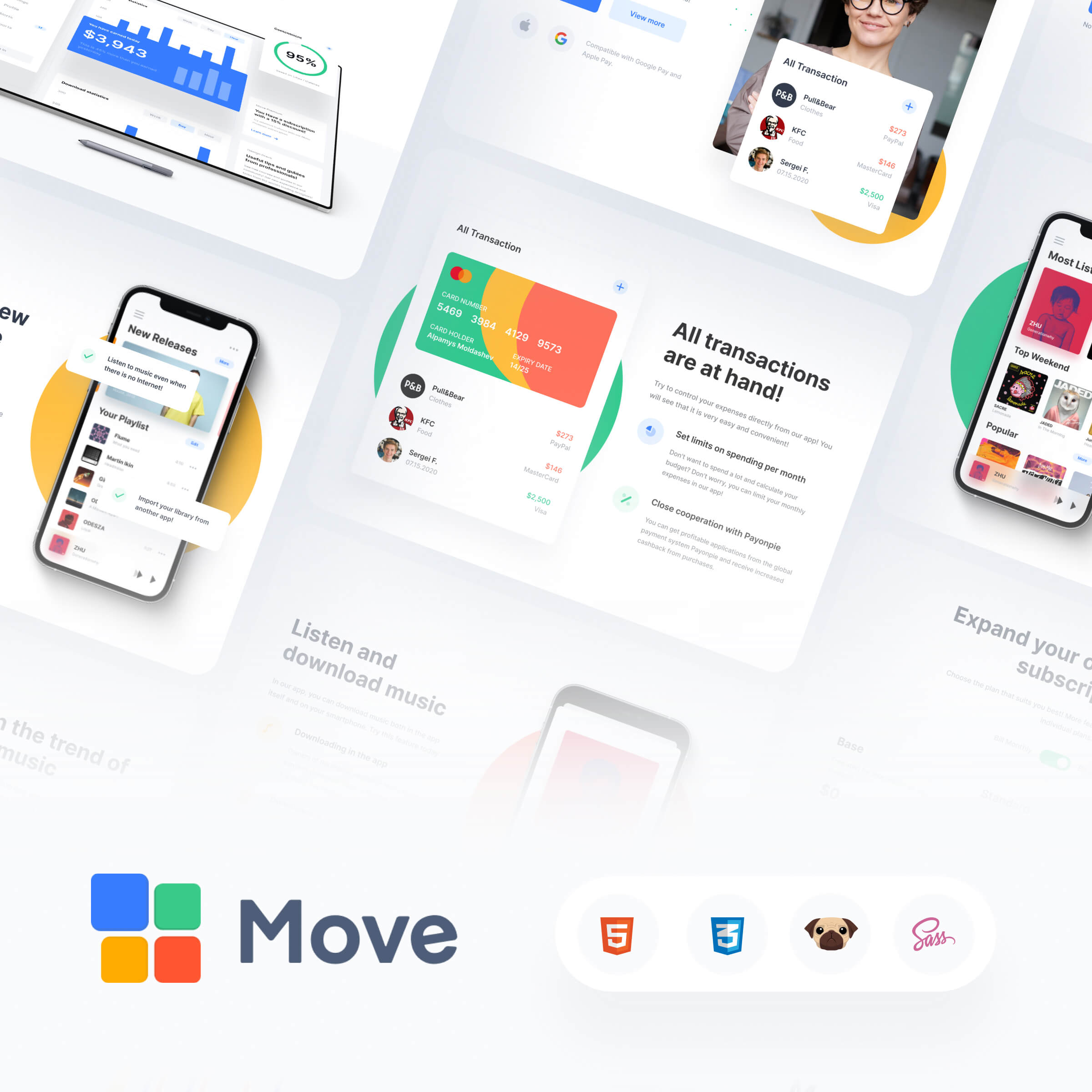 Move - Multipurpose Template